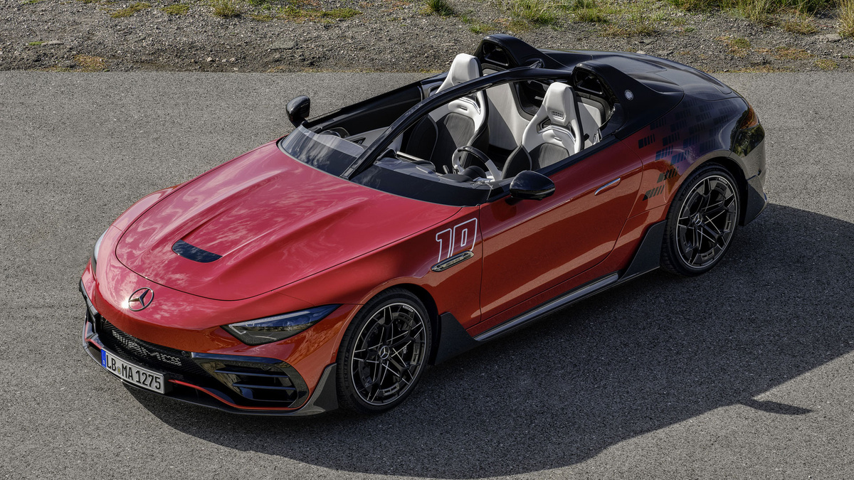 Nouvelle Mercedes-AMG PureSpeed : pas de pare-brise, pas de toit et 585 ...