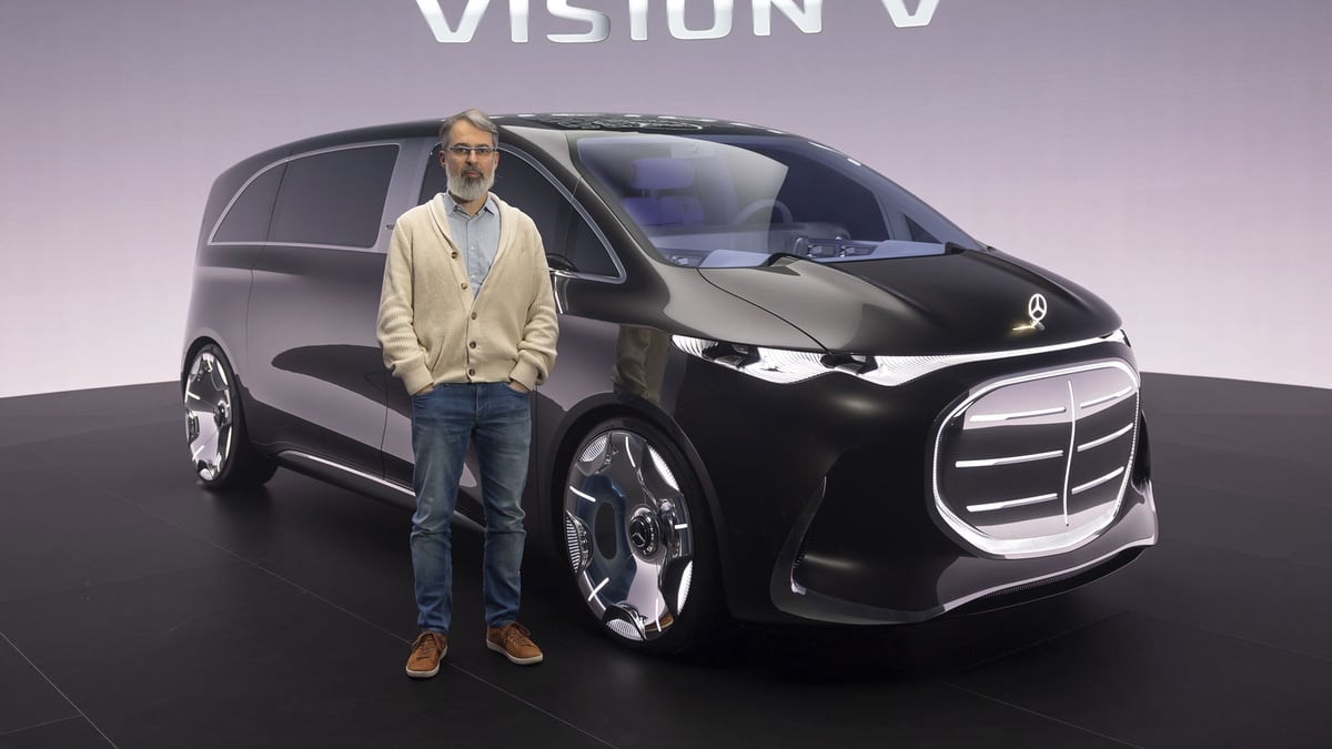 Mercedes-Benz Vision V : bienvenue à bord du van qui s’habille en ...