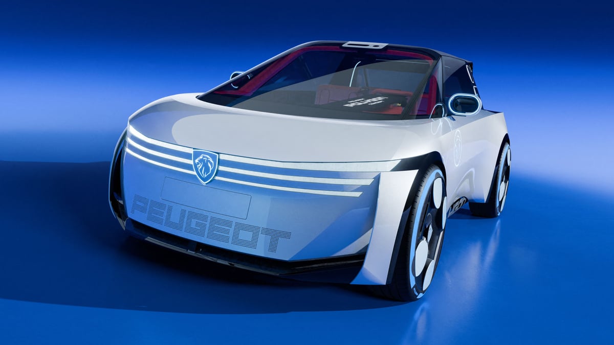 Peugeot Polygon Concept : malgré un volant carré, le lion tournerait-il ...