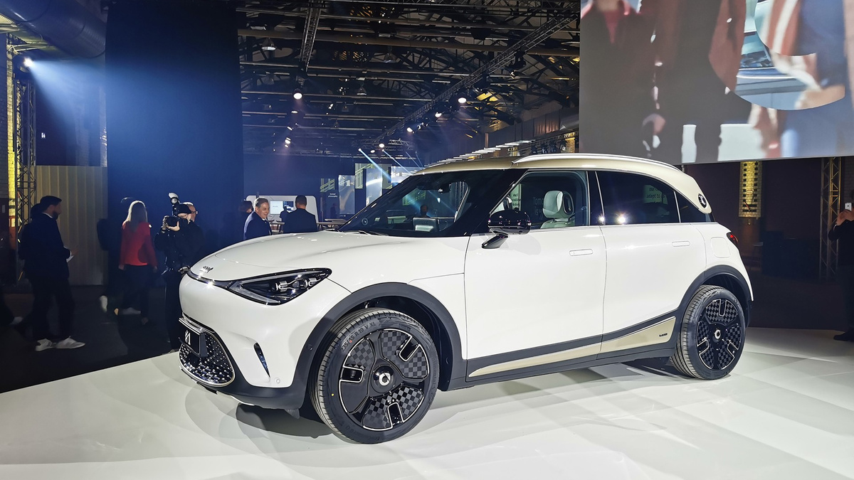 Smart #1 : Premier contact avec le nouveau SUV électrique et concurrent ...