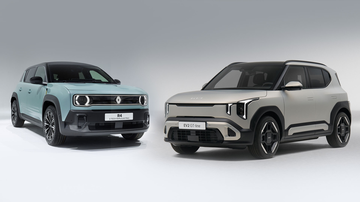 Renault 4 E-Tech VS Kia EV2 : premier match de 2 petits SUV électriques ...