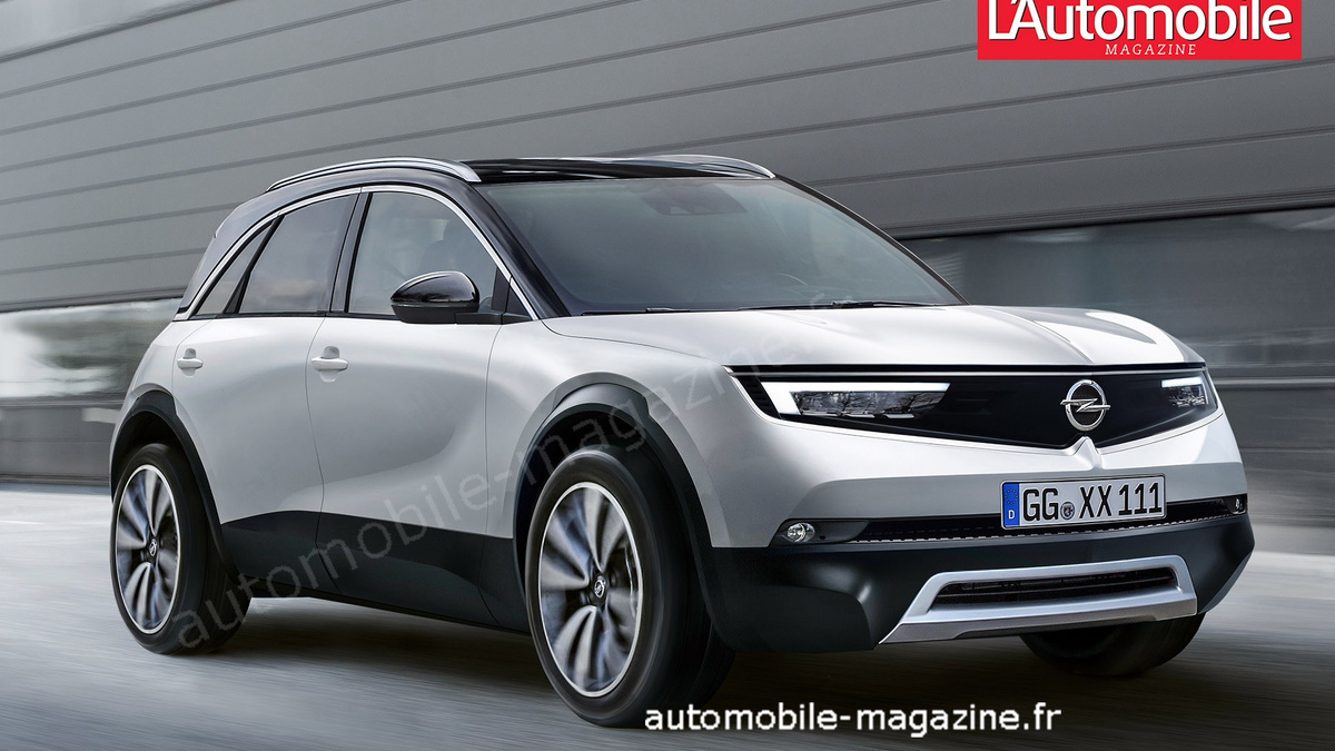 Un futur petit SUV Opel fabriqué en France à Poissy - L'Automobile Magazine