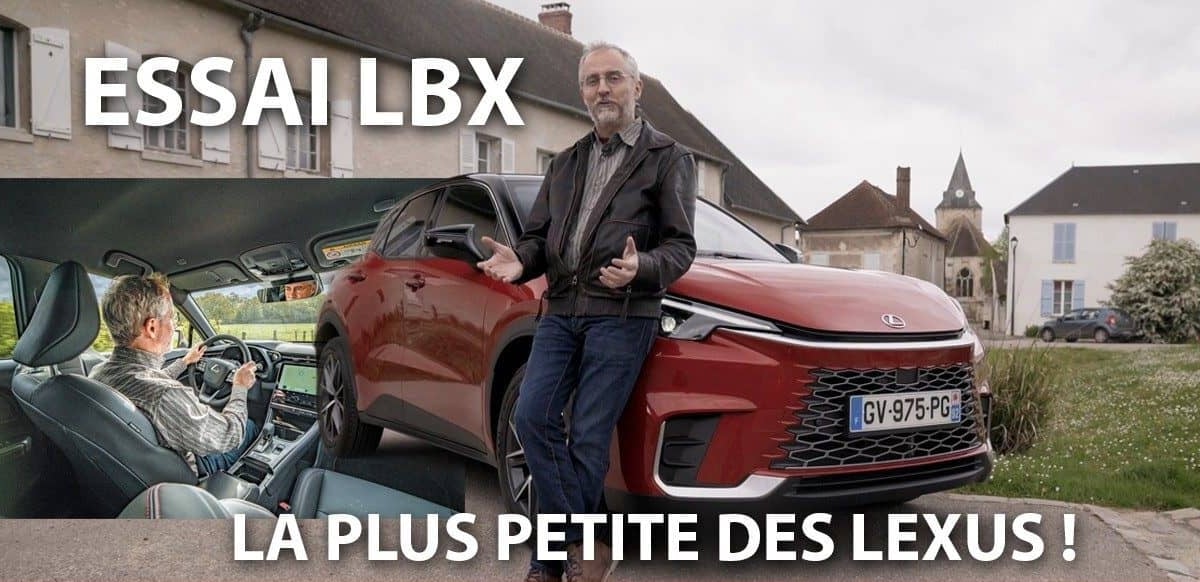 Découvrez notre essai vidéo du Lexus LBX hybride ! - L'Automobile Magazine