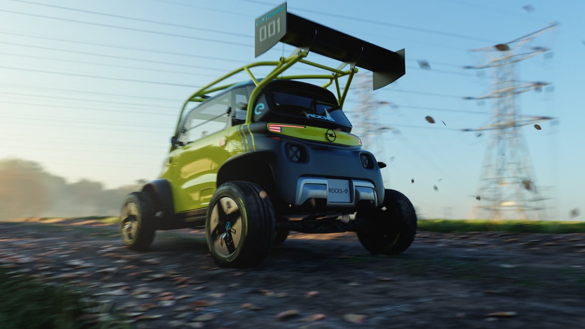 Opel Rocks e-xtreme : finalement, il n'y en a pas que pour la Citroën ...
