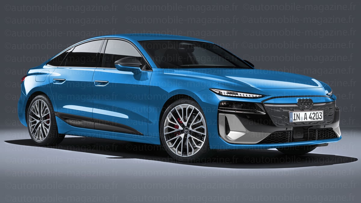 Future Audi A4 e-tron : premières images et infos sur la rivale des ...