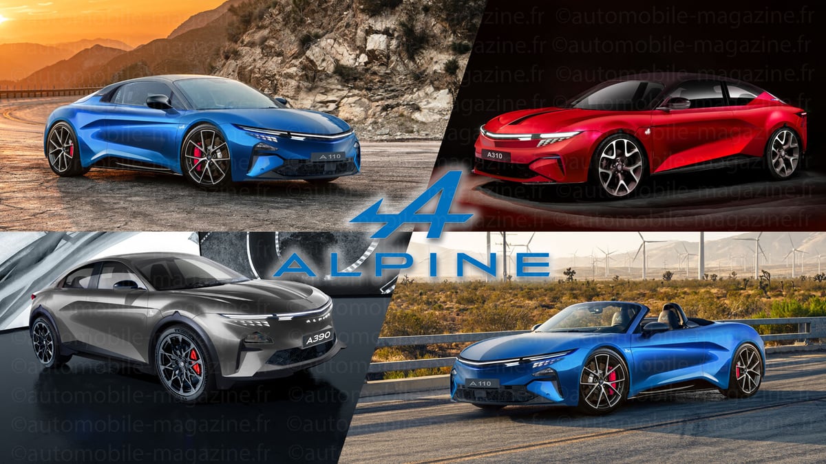 Toutes les futures Alpine électriques prévues entre 2025 et 2030 - L ...