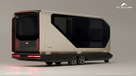Pininfarina présente plusieurs caravanes ultra fonctionnelles et ...