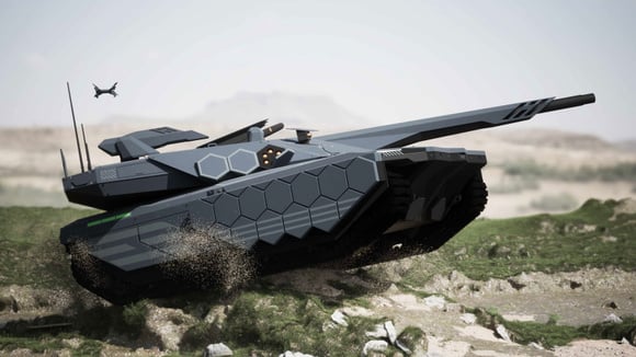 Hyundai dévoile le premier char d’assaut alimenté par hydrogène - L ...