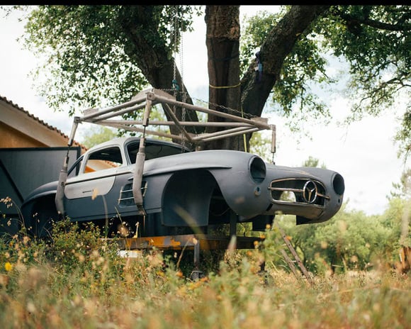 Sortie de grange : l'incroyable résurrection d'une Mercedes 300 SL ...