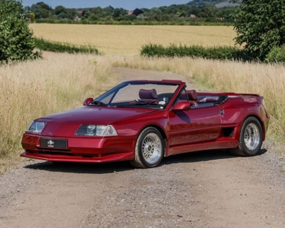 Une ultra rare Alpine cabriolet homologuée est à vendre avec seulement ...