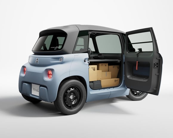 Citroën My Ami Cargo : un utilitaire électrique et sans permis aussi ...